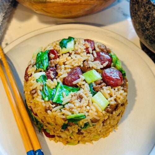 Shanghai Fried Rice - Deliciously Rushed