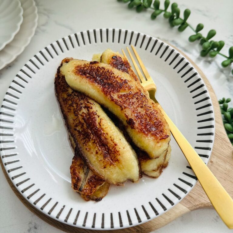 Fried Saba Banana (Pritong Saba) - Deliciously Rushed