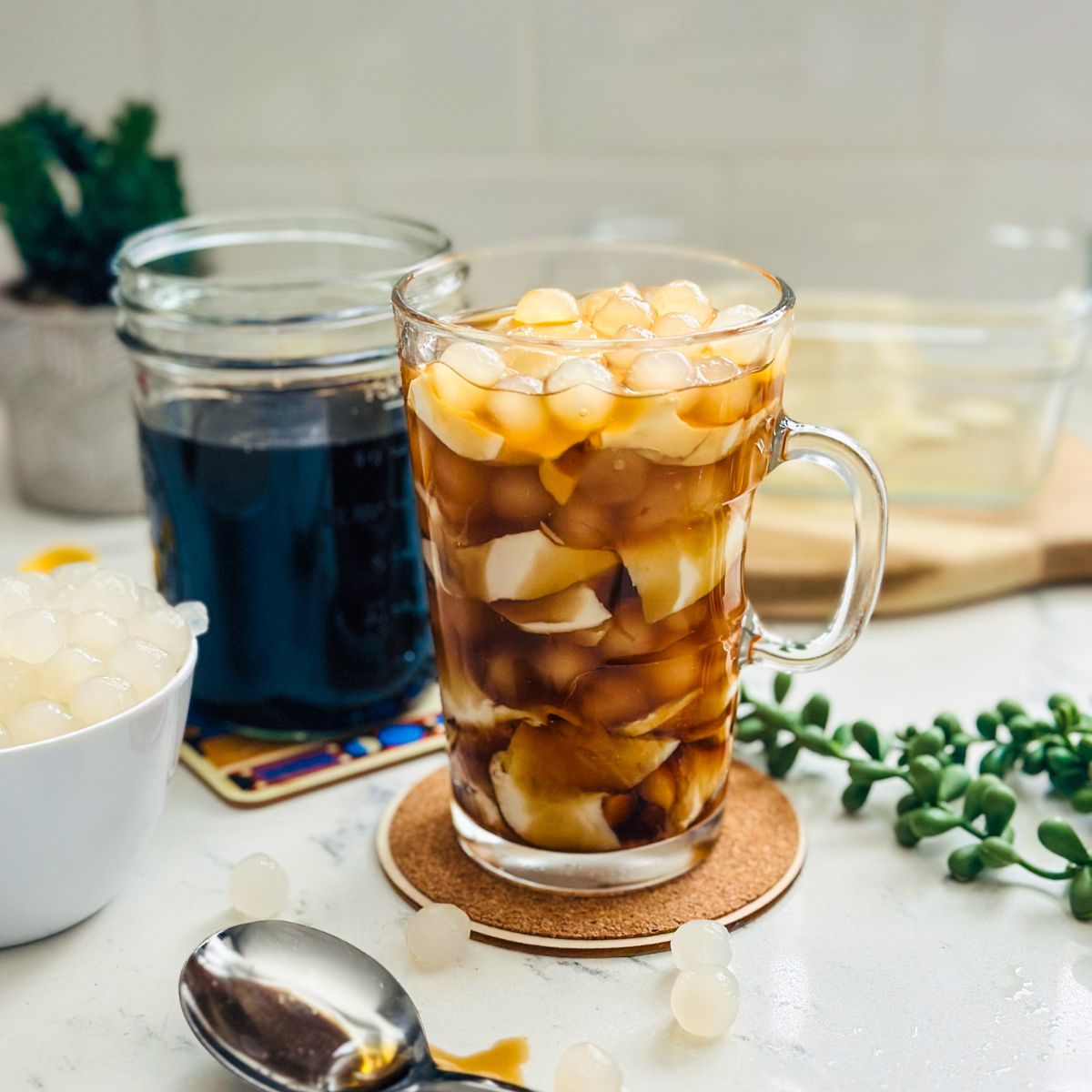 Easy Taho (Filipino Tofu Dessert) - Deliciously Rushed