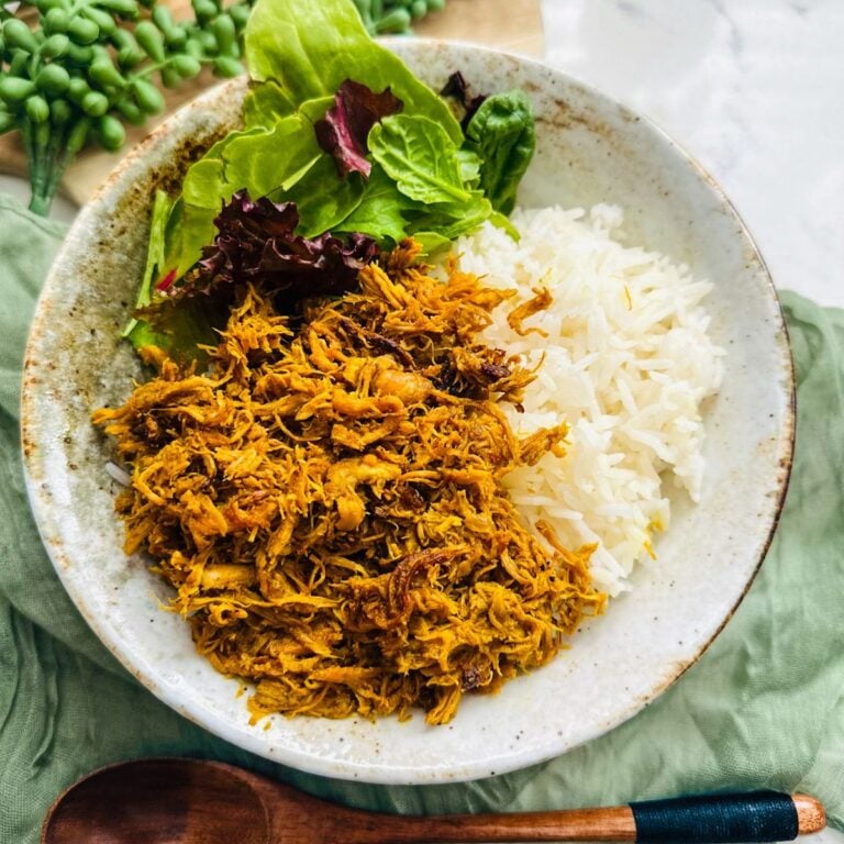 Rotisserie Chicken Pastil - Deliciously Rushed