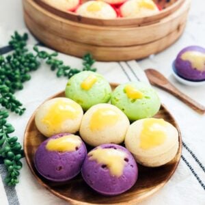Filipino Puto (Easy Steamed Rice Cake) - Deliciously Rushed