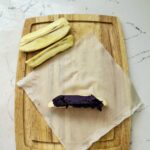 Crispy Ube Turon (Filipino Ube Banana Spring Rolls) - Deliciously Rushed