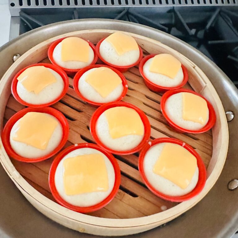 Filipino Puto (Easy Steamed Rice Cake) - Deliciously Rushed