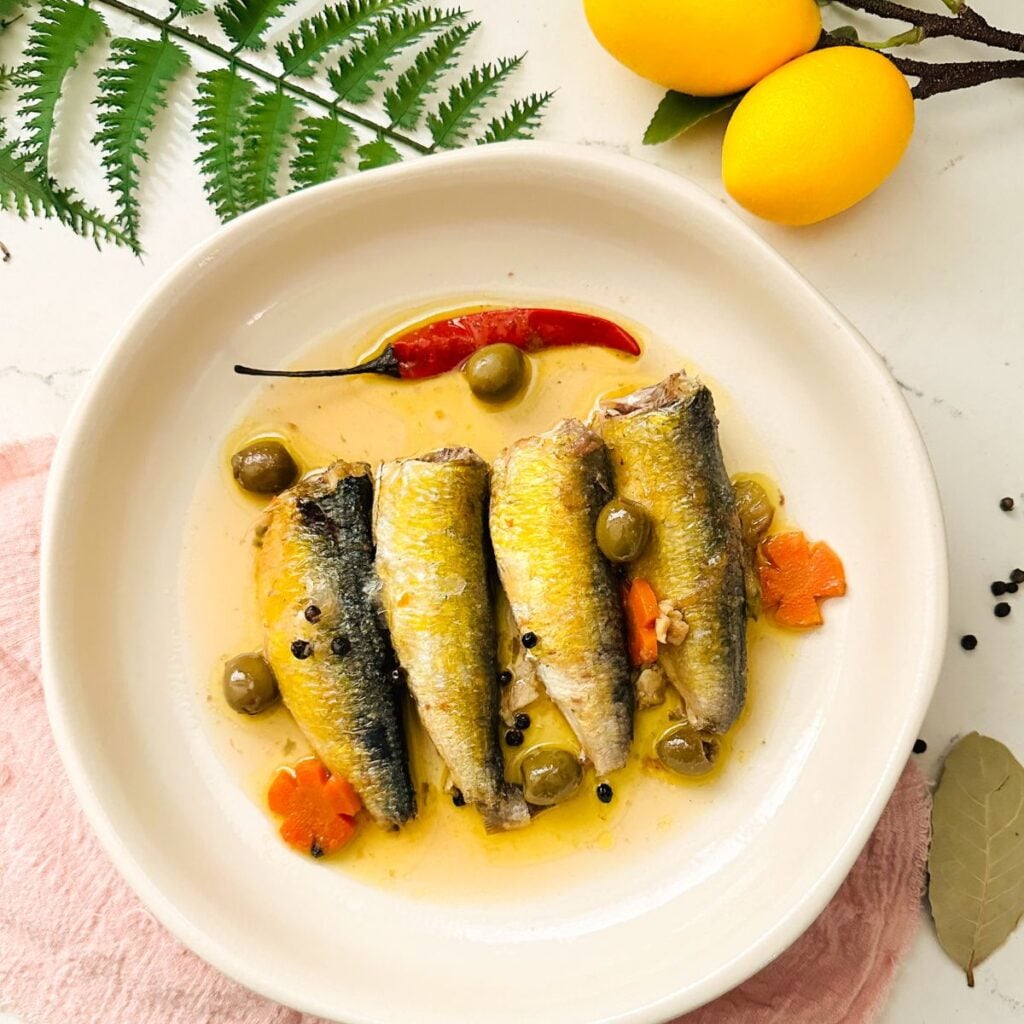 Homemade Spanish- Style Sardines - Deliciously Rushed