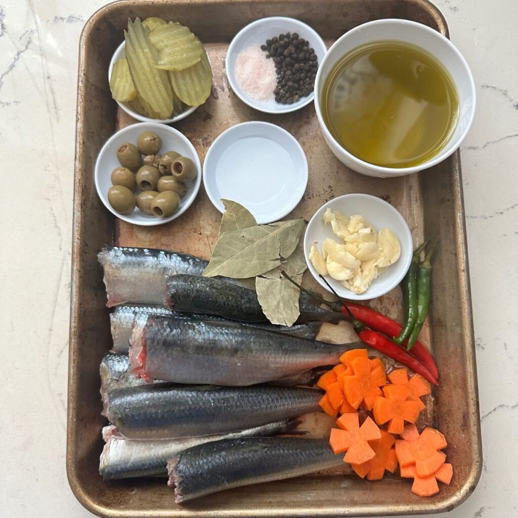 Homemade Spanish- Style Sardines - Deliciously Rushed