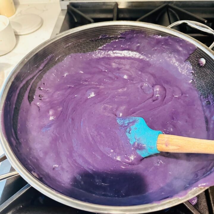 Easy Ube Halaya (Purple Yam Jam) - Deliciously Rushed