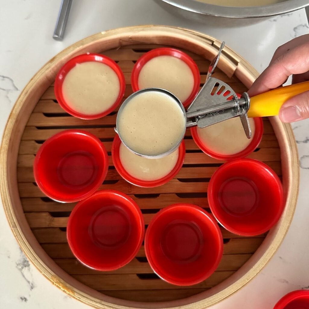 Filipino Puto Cheese (Steamed Rice Cake) Recipe - Deliciously Rushed