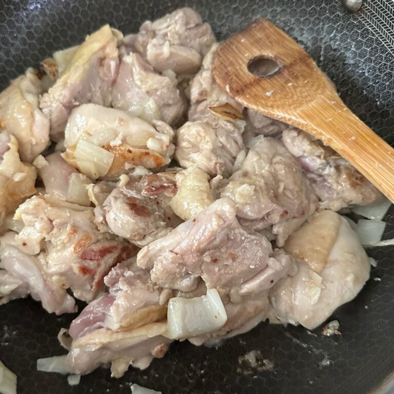 Adobong Dilaw (Yellow Adobo with Turmeric) - Deliciously Rushed