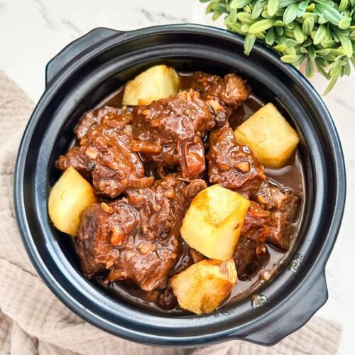 Easy Filipino Beef Adobo Recipe - Deliciously Rushed