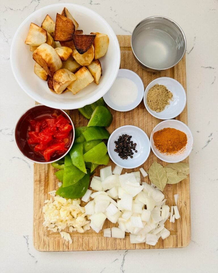 Adobong Dilaw (Yellow Adobo with Turmeric) - Deliciously Rushed