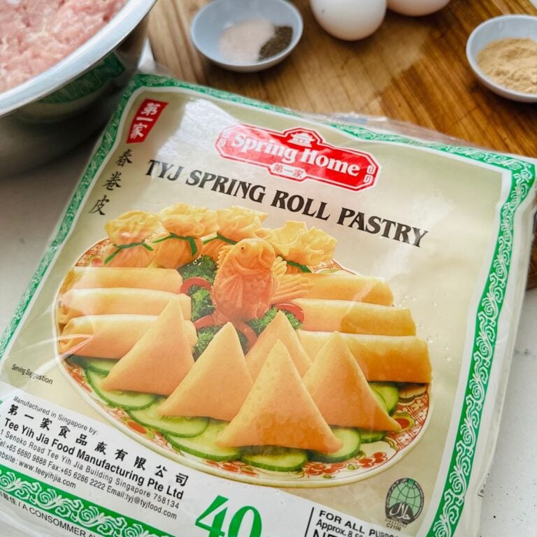 Crispy Chicken Lumpiang Shanghai - Deliciously Rushed