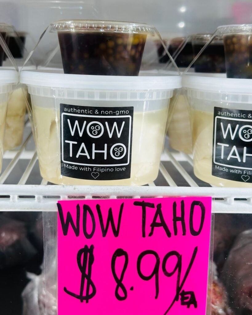 Easy Filipino Taho (Silken Tofu with Syrup and Sago) - Deliciously Rushed