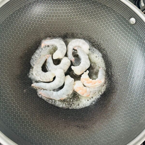 Laing with Shrimp (Taro Leaves in Coconut Milk) - Deliciously Rushed