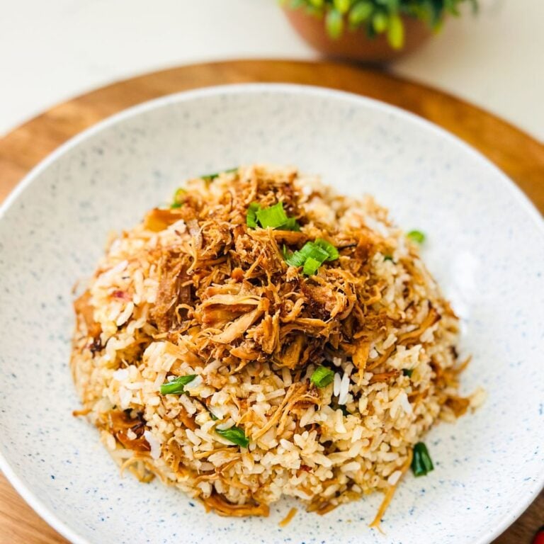 How to Make Filipino Chicken Adobo Fried Rice (Easy Recipe ...