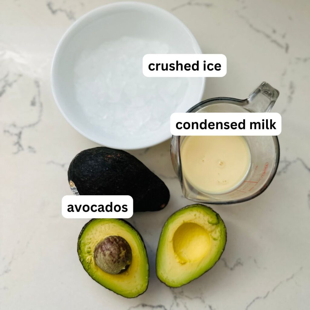 Avocado with Condensed Milk (Easy Filipino-Style Dessert) - Deliciously ...