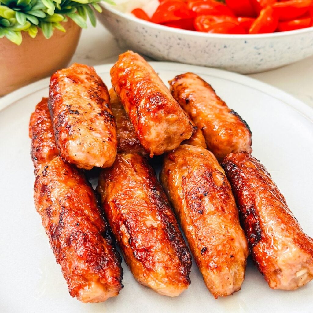 Chicken Longganisa (Easy Skinless Filipino Sausage) - Deliciously Rushed