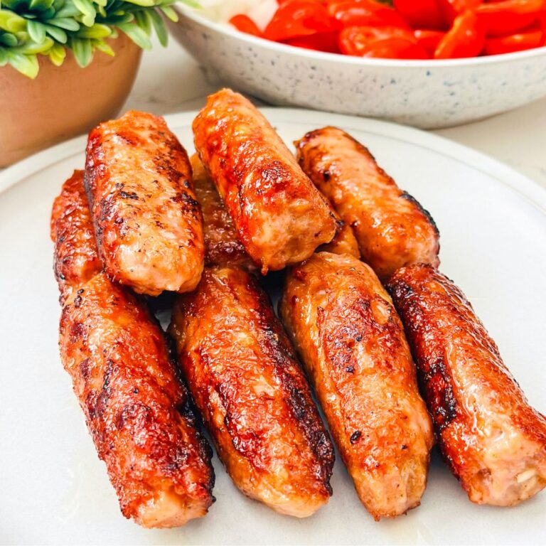 Chicken Longganisa (Easy Skinless Filipino Sausage) - Deliciously Rushed