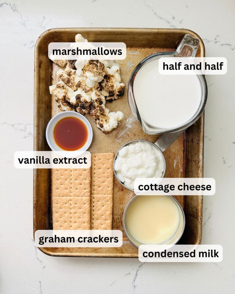 Ninja Creami Campfire S'mores Ice Cream Recipe - Deliciously Rushed