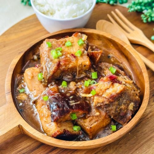 Pork Tinumis Recipe - Deliciously Rushed