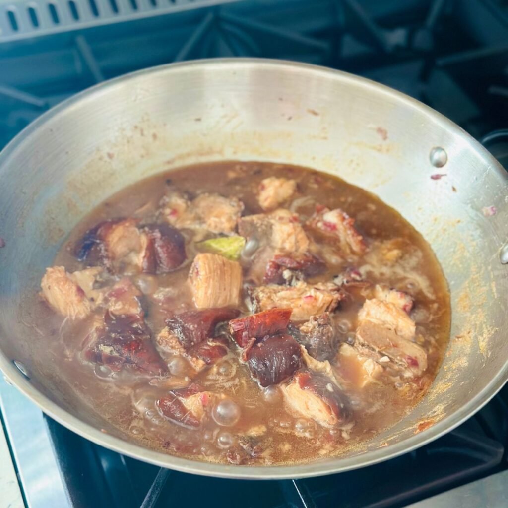 Easy Lechon Paksiw With Mang Tomas Sauce - Deliciously Rushed