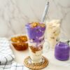 Creamy Ube Taho (Filipino Tofu Dessert) - Deliciously Rushed