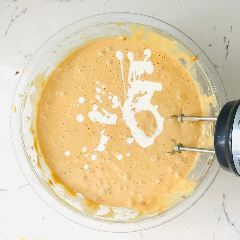 Salted Caramel Basque Burnt Cheesecake - Deliciously Rushed