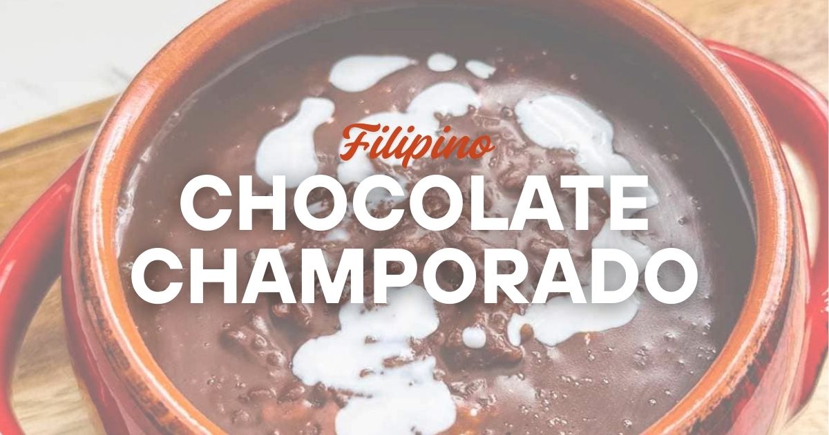 Filipino Chocolate Champorado (Sweet Cocoa Rice Porridge) - Deliciously ...