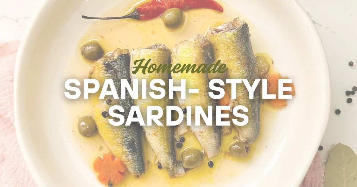 Homemade Spanish- Style Sardines - Deliciously Rushed