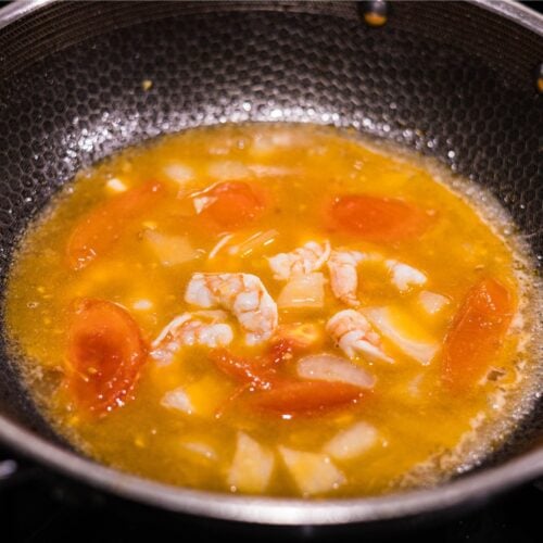 Ginisang Sayote (Easy Filipino Chayote Stir Fry) - Deliciously Rushed